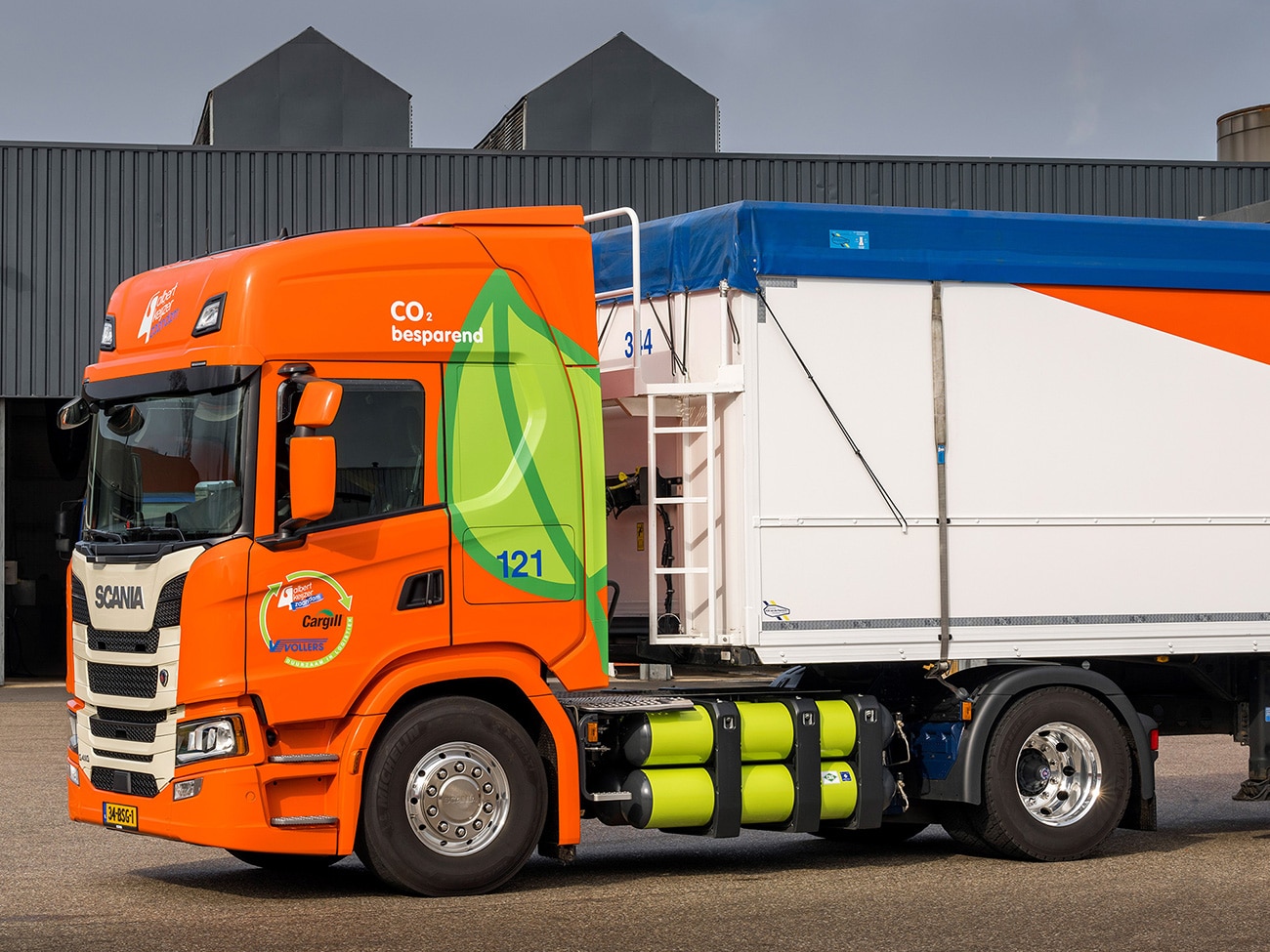 Albert Keijzer verduurzaamt wagenpark met nieuwe Scania’s op bio-CNG