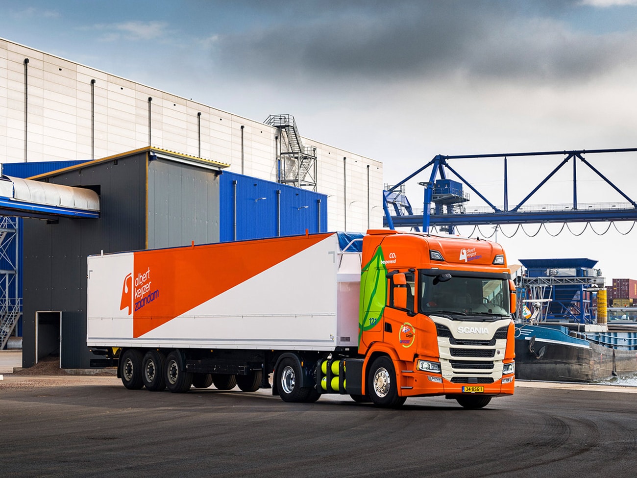 Albert Keijzer verduurzaamt wagenpark met nieuwe Scania’s op bio-CNG